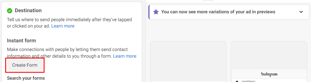 Why Use Instant Forms In 2024 | InvisiblePPC